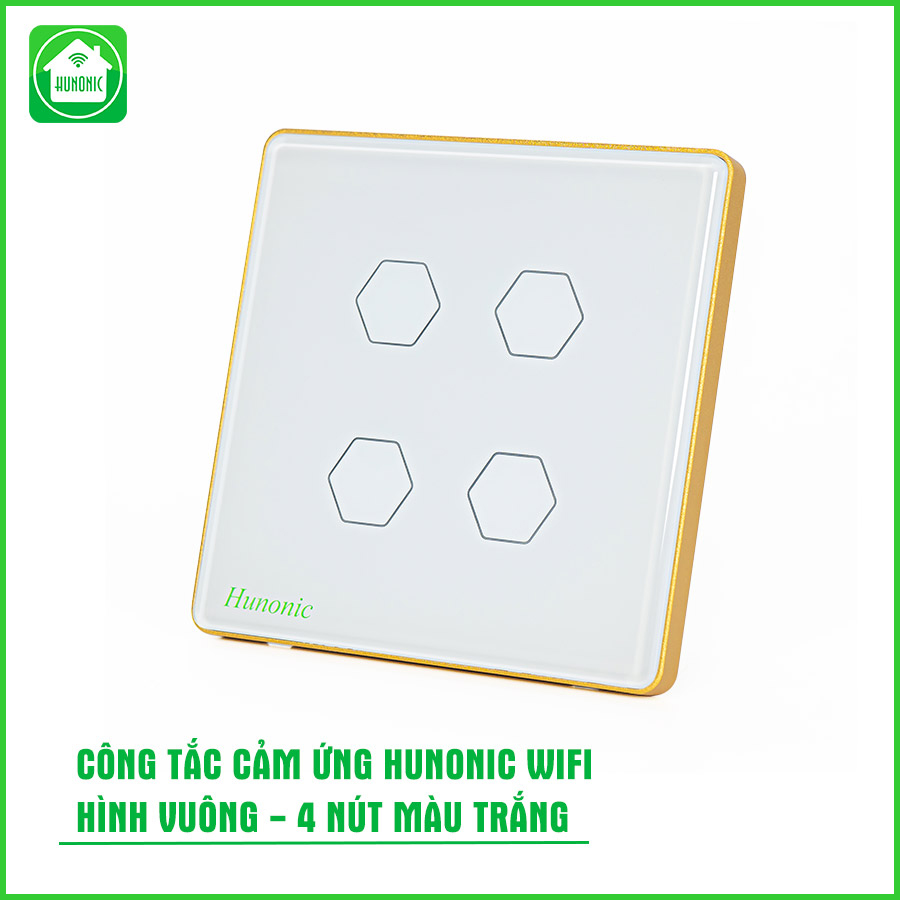 Công Tắc Hunonic Luxury Hình Vuông - HUNONIC VIỆT NAM - KHU VỰC PHÍA NAM